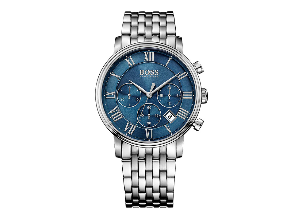 reloj hugo boss plata